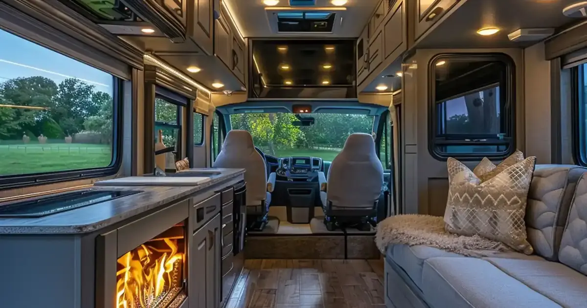 This Fireplace Technology Will Transform Your RV Experience