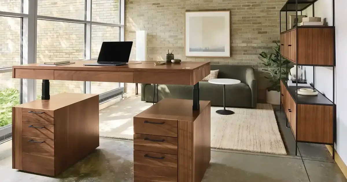 Room & Board Made a Sit-Stand Desk You'll Actually Want