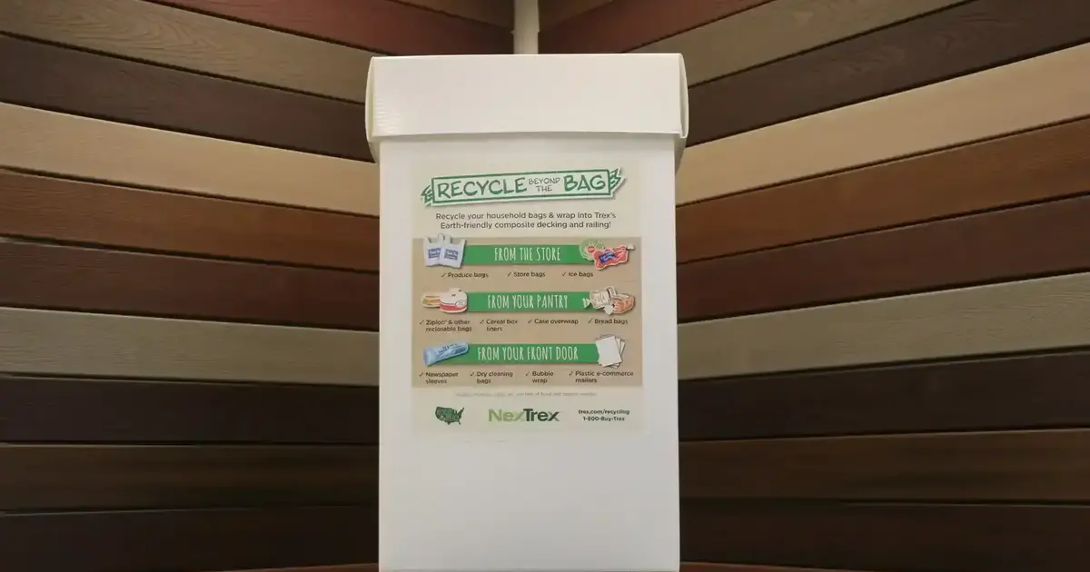 Trex’s Plastic Recycling Program Expands to 32,000+ Locations